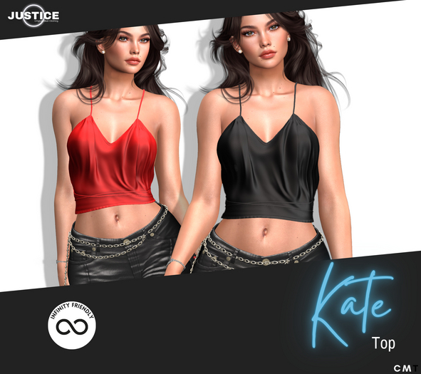 Second Life Marketplace - [JUSTICE] KATE TOP - GENXCU